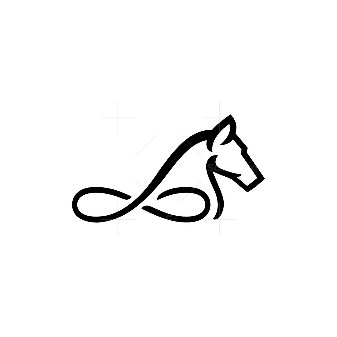 Black Horse Logo Infinity Horse Logo | Scalebranding