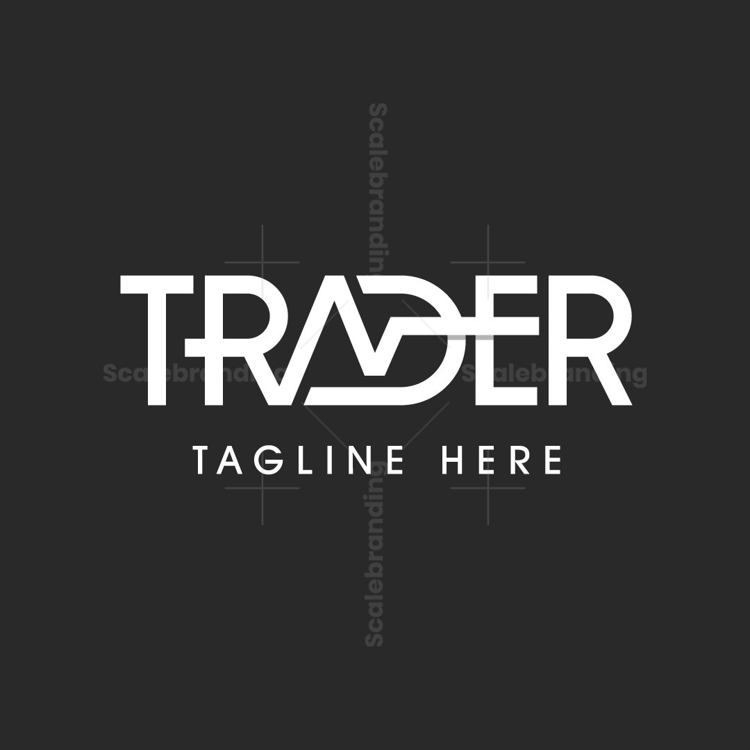 Word Mark Trader Logo | Scalebranding