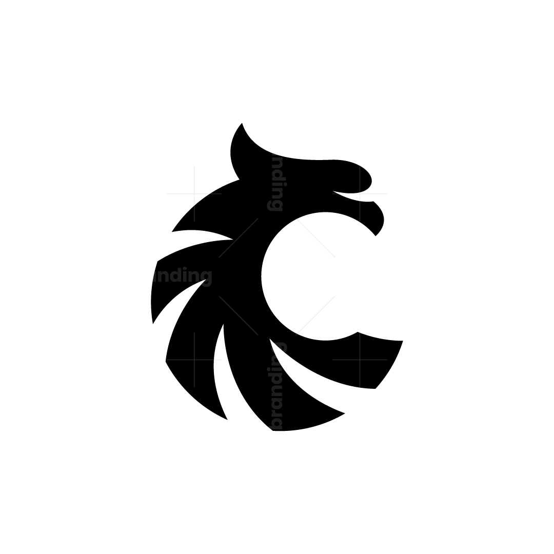 Circle Shaped Phoenix Logo Abstract Vector Phoenix Logo | Scalebranding