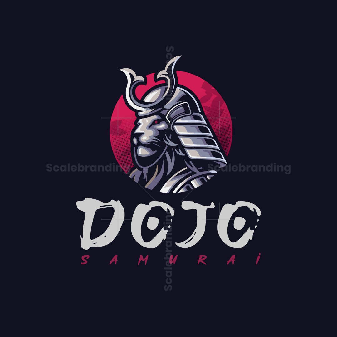 Samurai Lion Dojo Logo | Scalebranding