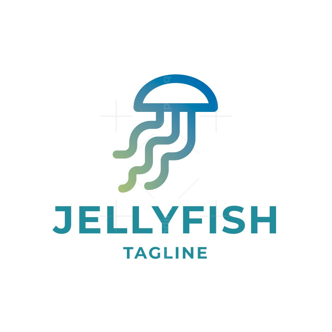 Marine Jellyfish Logo | Scalebranding