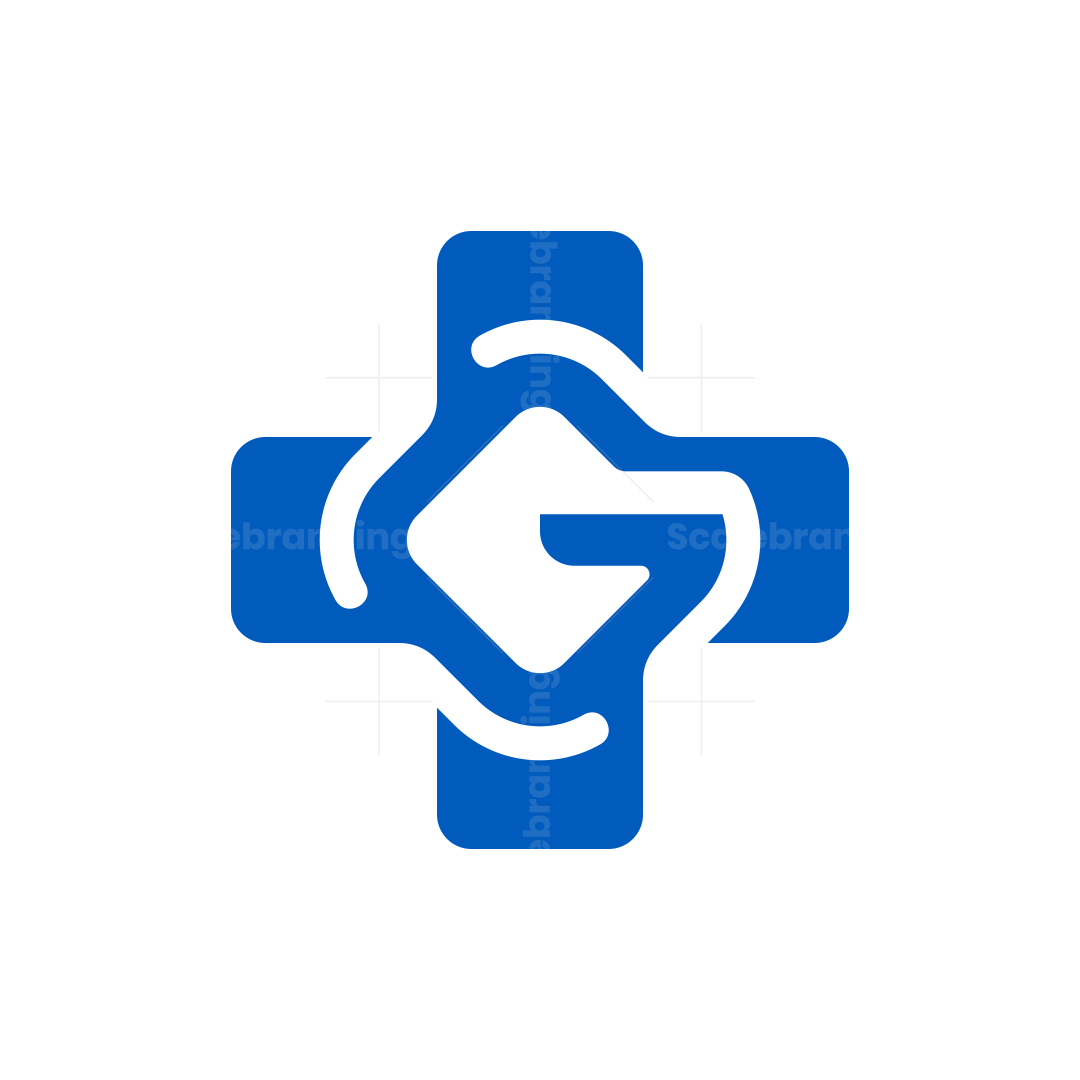 Medical G Letter Logo Design | Scalebranding