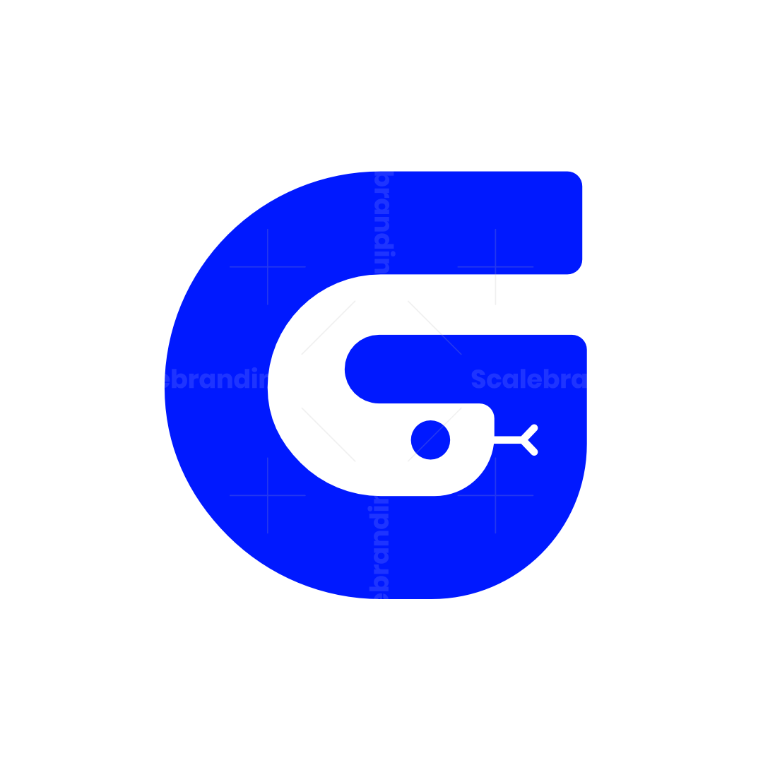 Modern letter G snake logo | Scalebranding