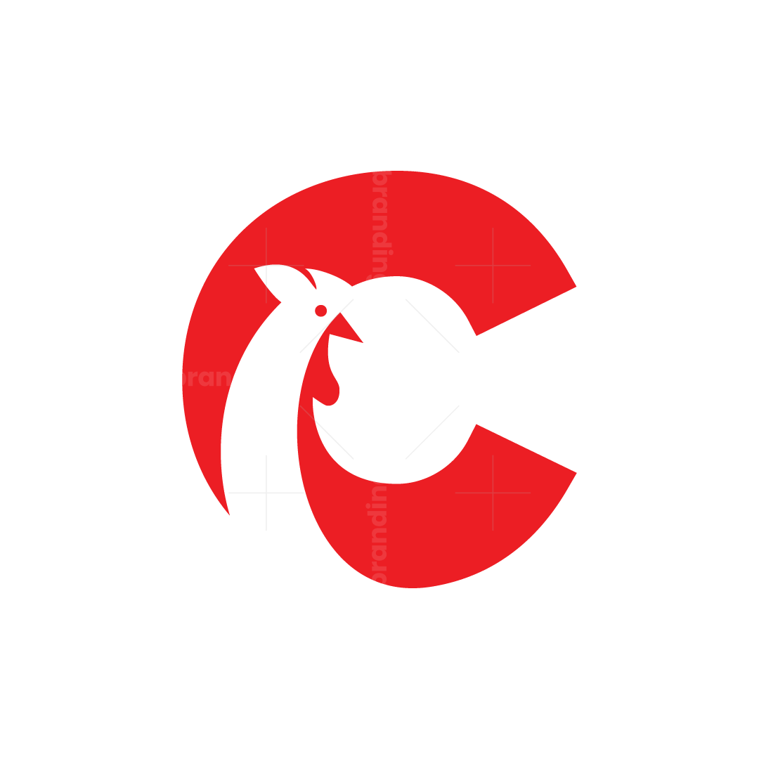 Letter C chicken design logo | Scalebranding