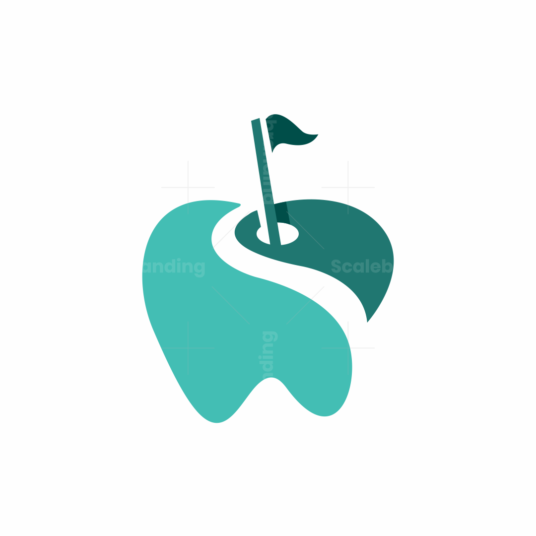 Dental Golf Simple Logo Combination | Scalebranding