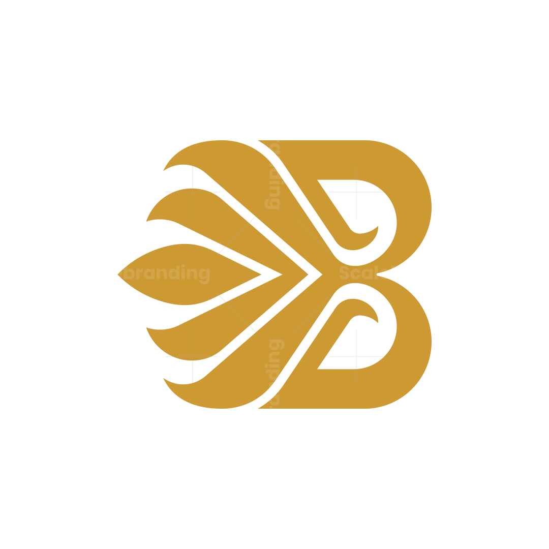 Abstract Nature B Letter Logo | Scalebranding