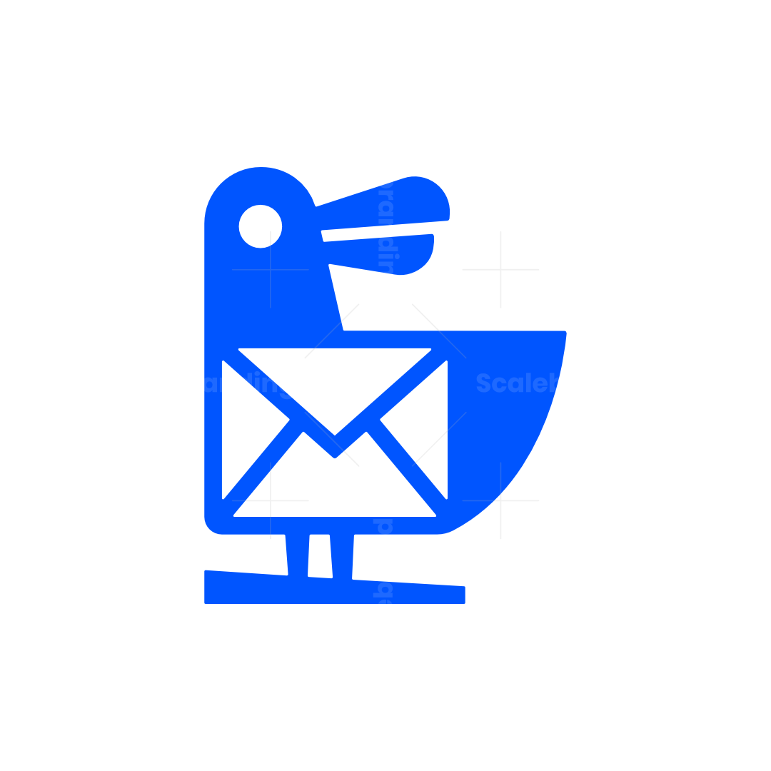 Seagull and mail iconic logo | Scalebranding