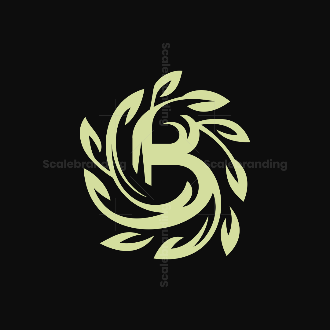 Luxury B Letter Tree Logo | Scalebranding