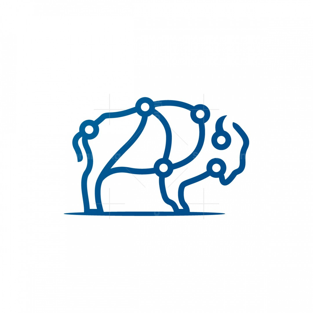 Cyber Bison Logo | Scalebranding