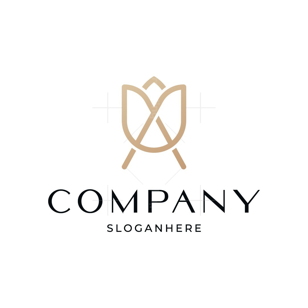 Letter A Flower Logo | Scalebranding