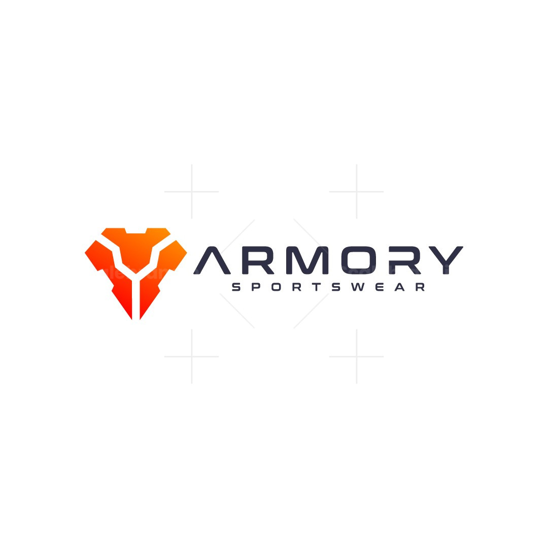 Abstract Shield Armor Esports/Sports Logo Design - Armory Sportswear ...