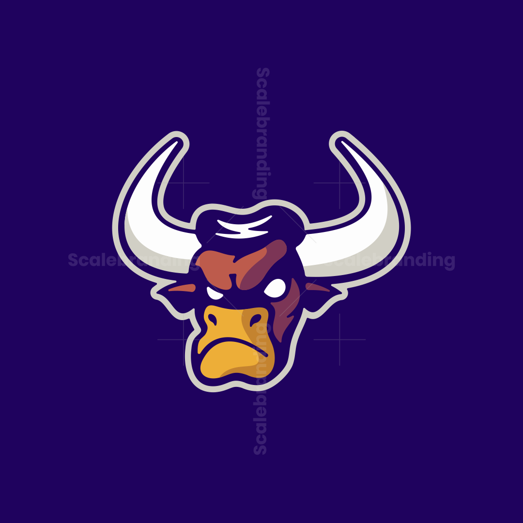 Strong and Angry Bull Logo | Scalebranding