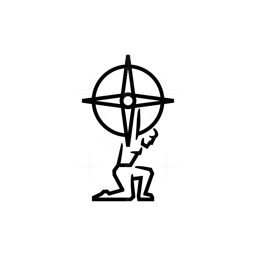 Atlas Compass Logo Compass Atlas Logo | Scalebranding