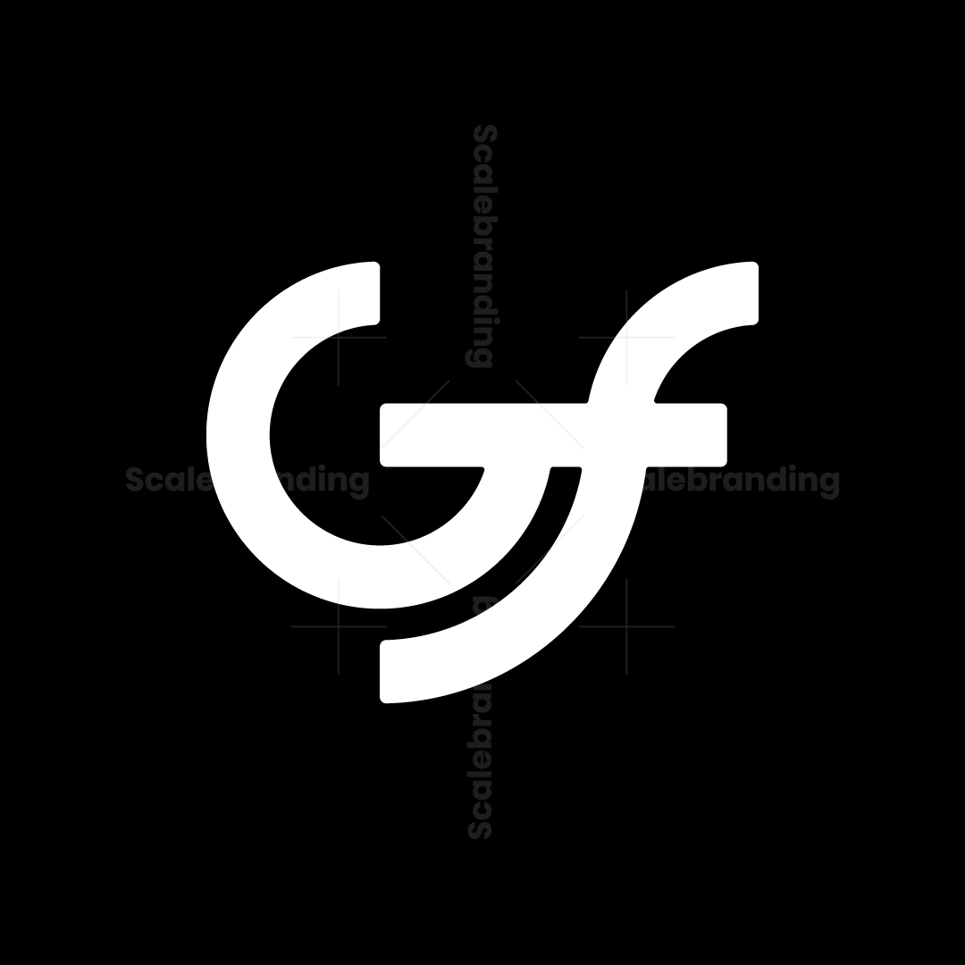 Letters GF Monogram Modern Logo | Scalebranding