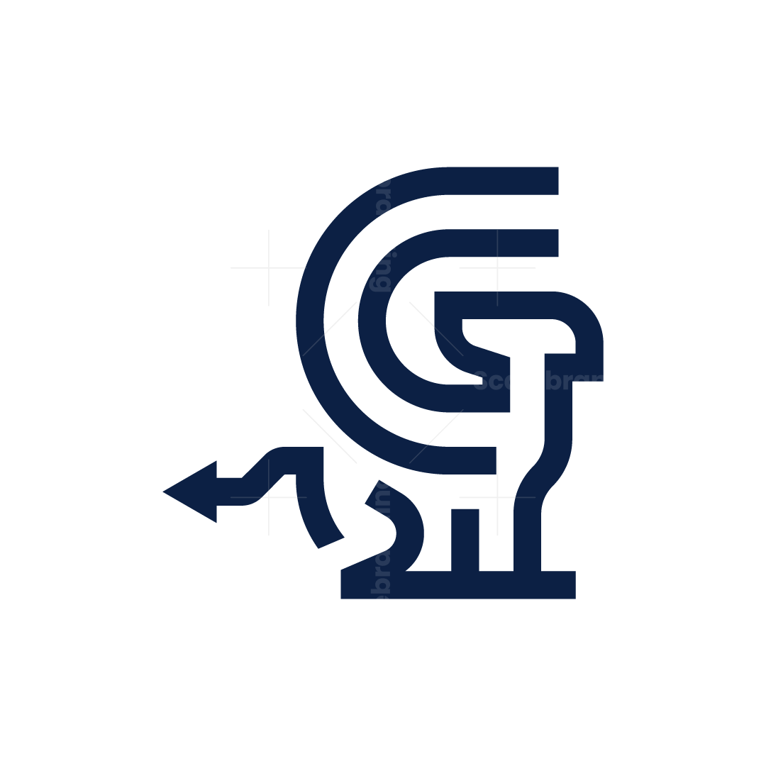 Minimal Letter G Griffin Logo | Scalebranding