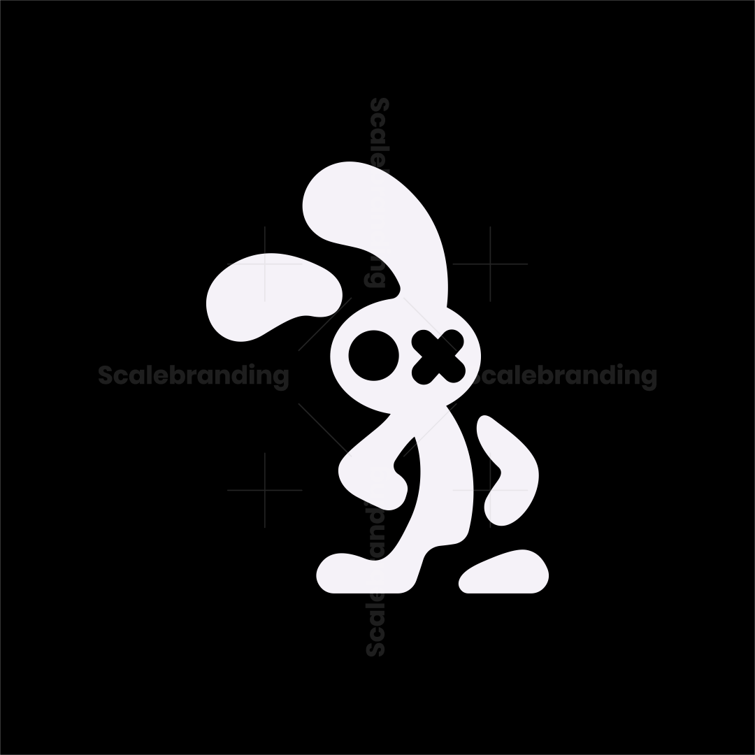 Cool Rabbit Logo Urban Bunny Logo | Scalebranding