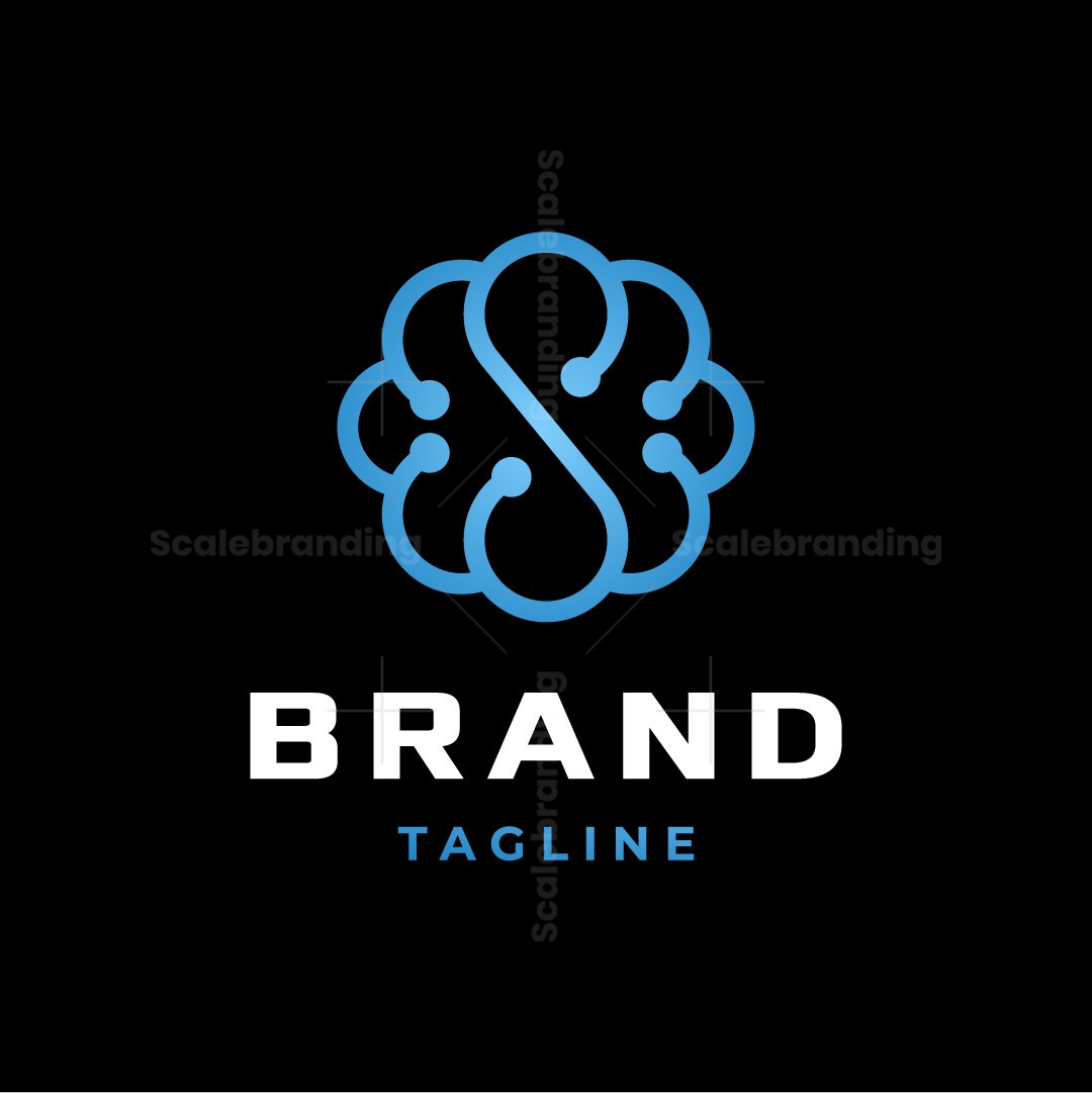 Infinity Tech S Brain Logo | Scalebranding