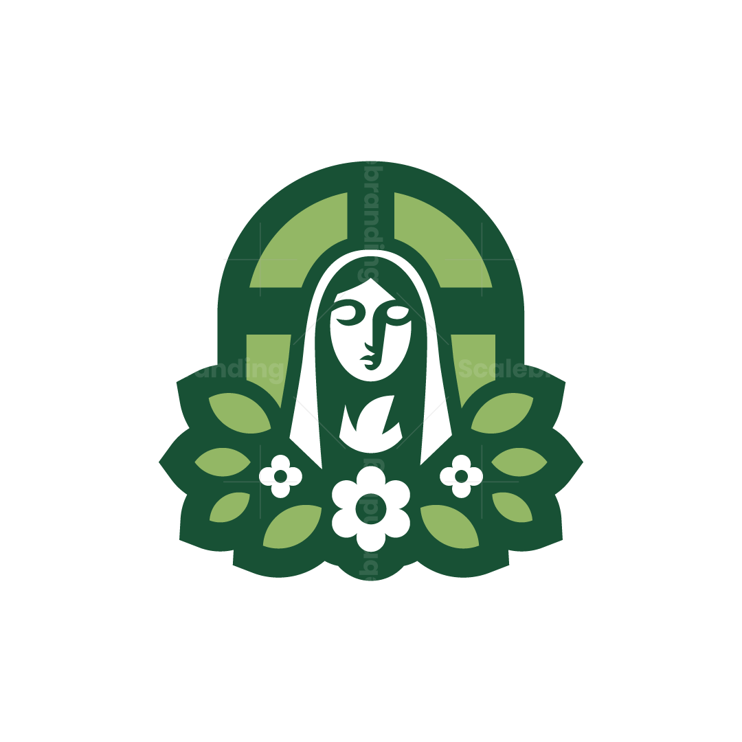 Santa Maria Garden Church Logo | Scalebranding