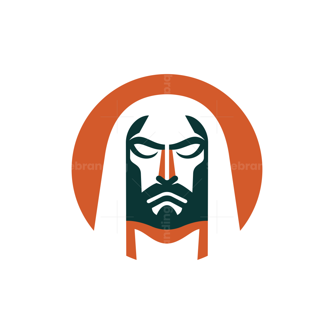 Jesus Face Logo Jesus Christ, Wall Decal Sticker Christianity