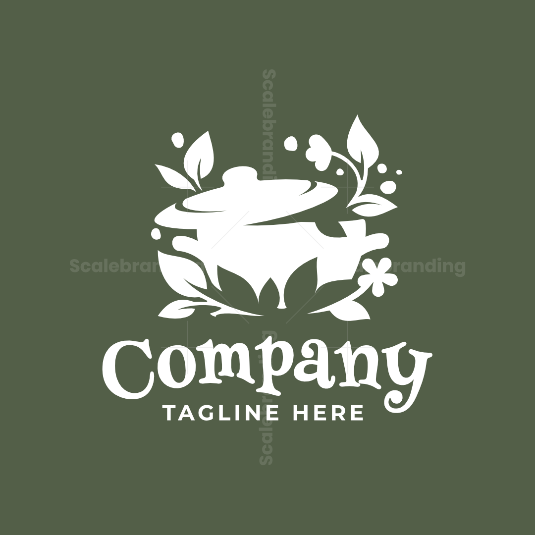 Garden In A Cooking Pot Logo | Scalebranding