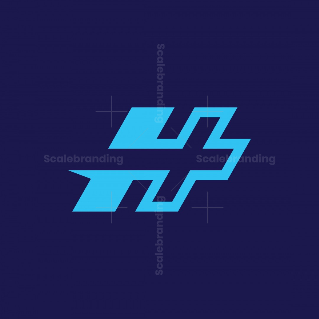 H Plus Logo | Scalebranding