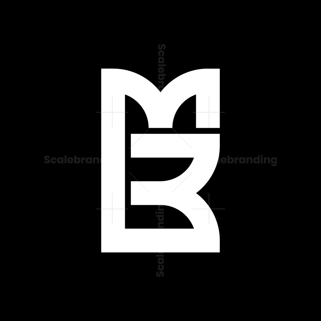 Letters MB or WB Monogram Logo | Scalebranding