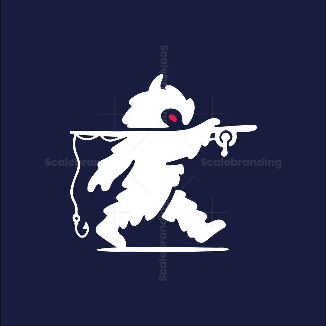 Yeti go fishing logo | Scalebranding