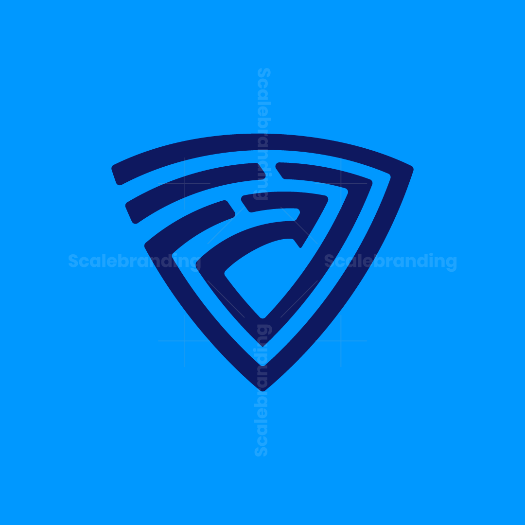 Modern Shield Logo