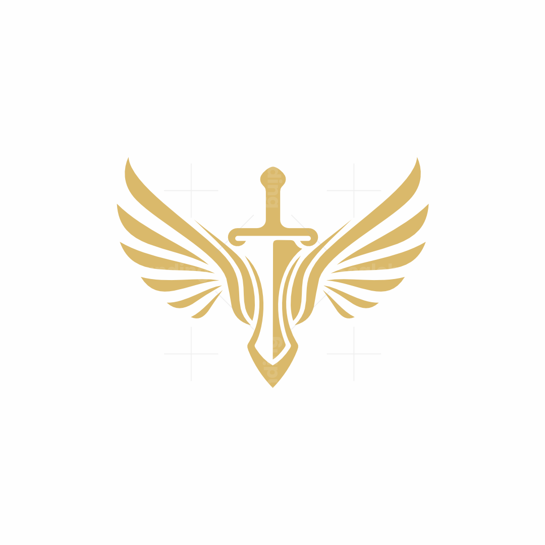 Angle Warrior or Angle Knight logo | Scalebranding