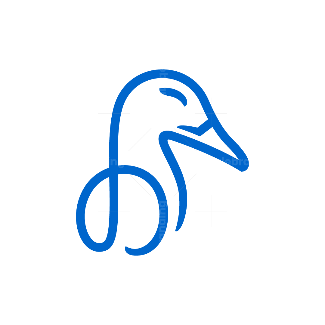 Letter D Duck Logo | Scalebranding