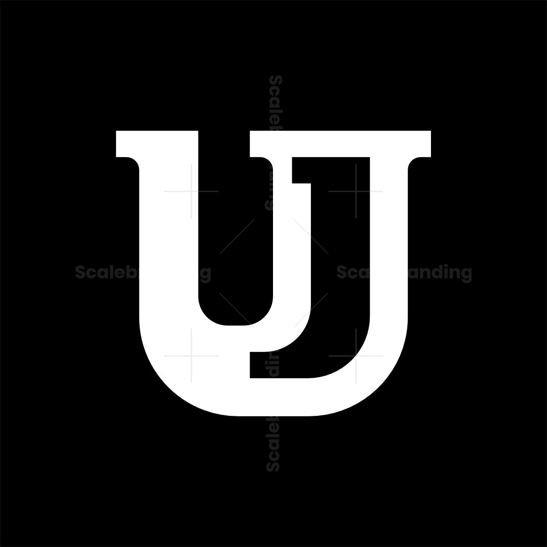 Letter UJ or JU logo | Scalebranding