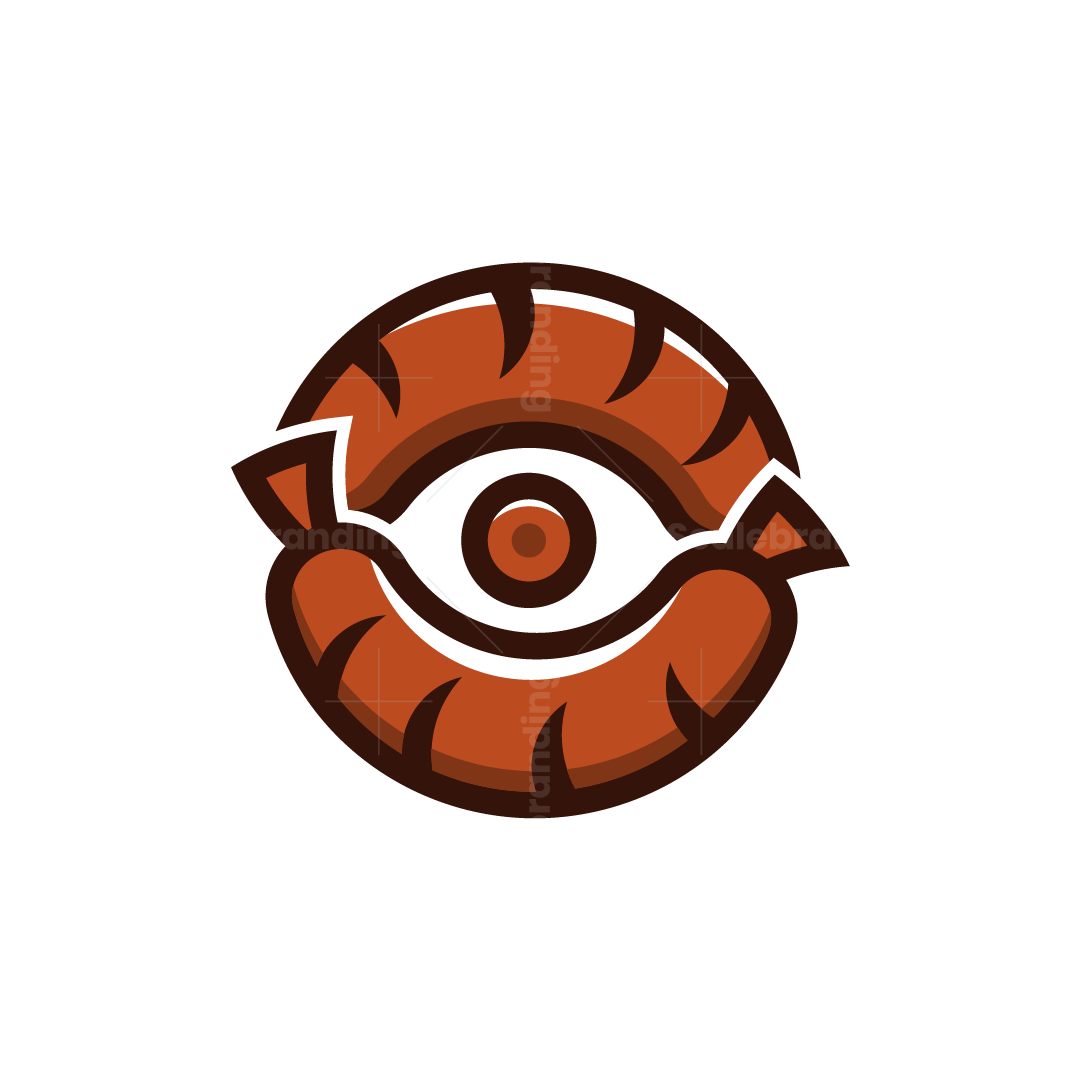 Modern Fried Sausage Eye Logo | Scalebranding