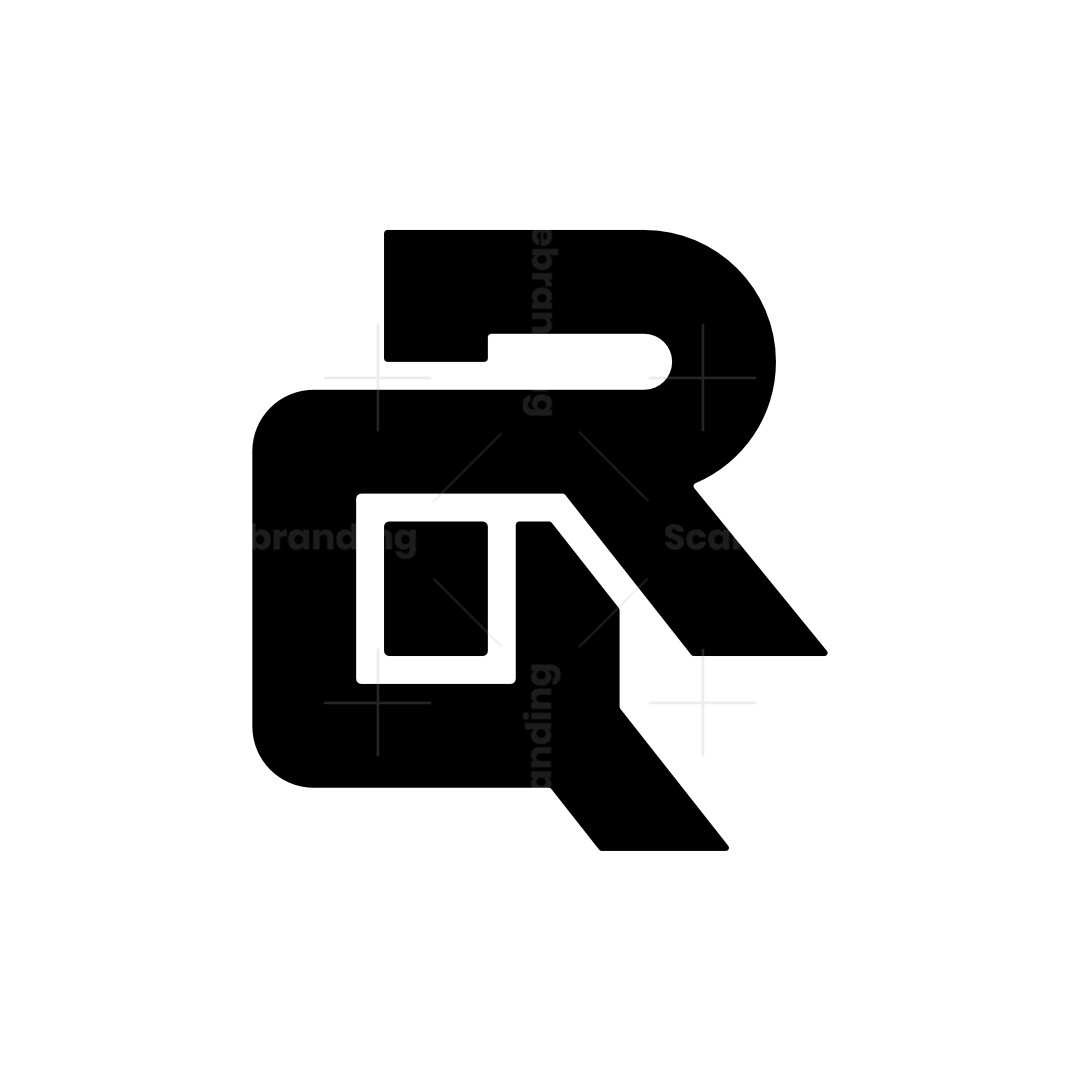 Modern QR or RQ logo | Scalebranding