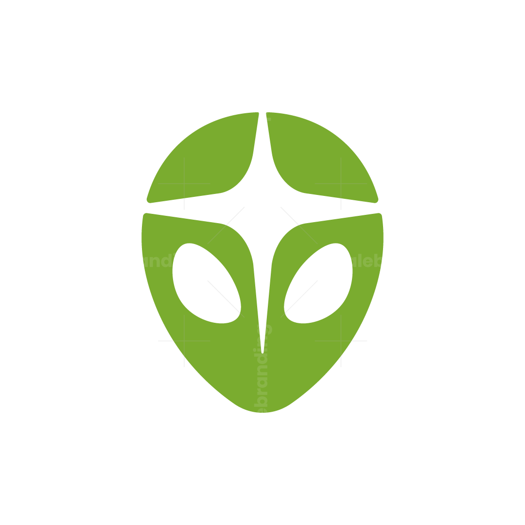 White Alien Logo