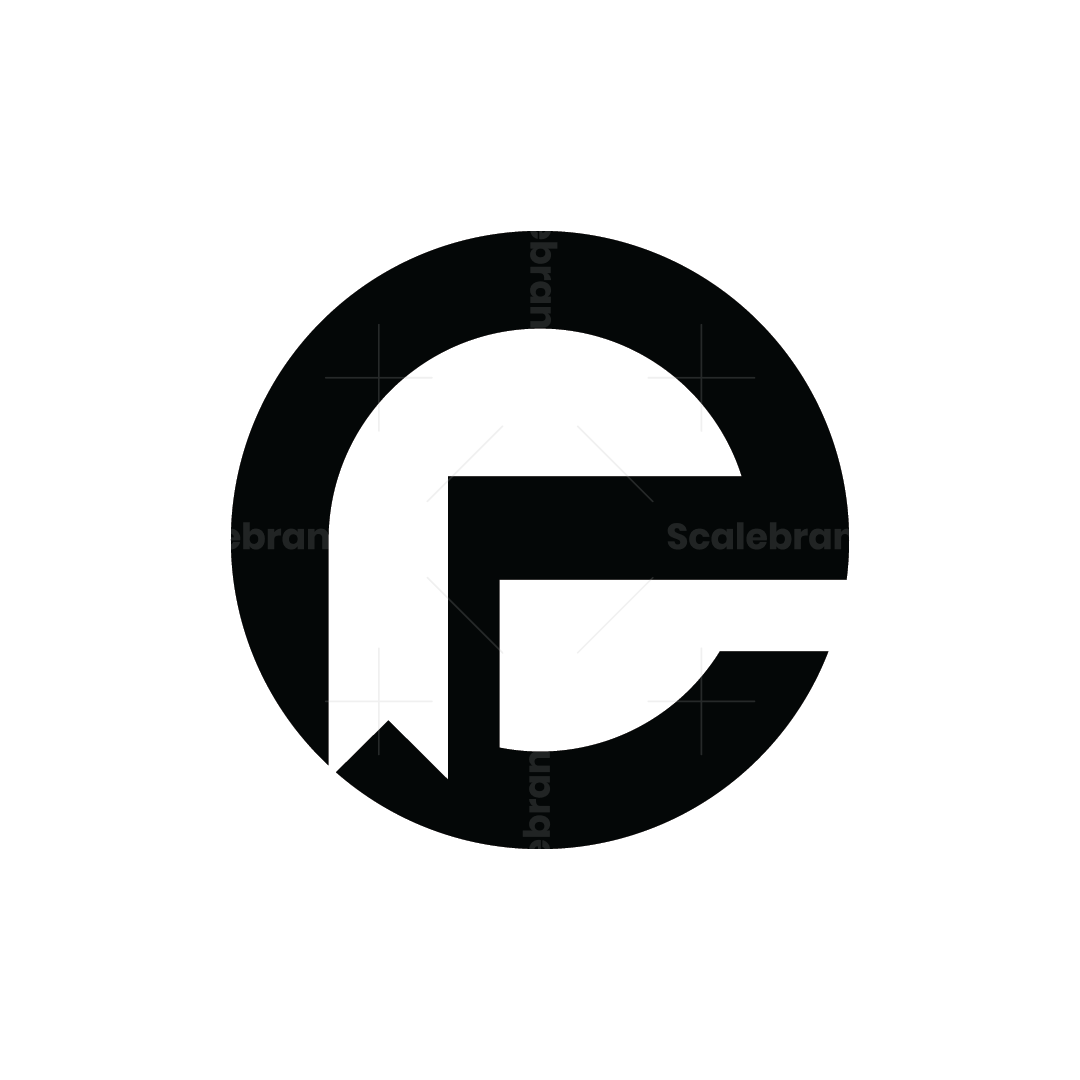 Minimalist Letter e bookmark abstract Logo | Scalebranding