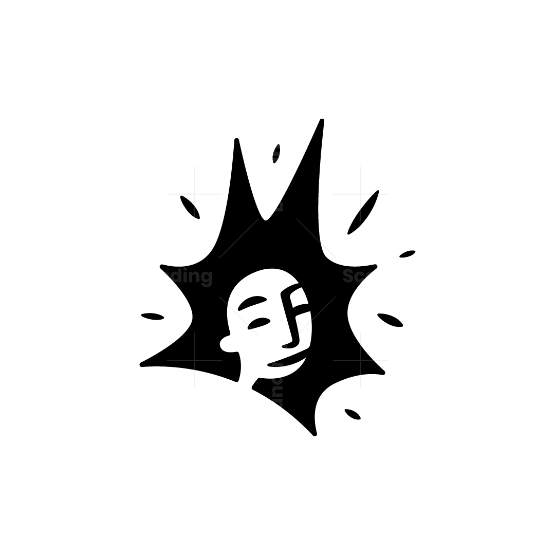 Black Splat Logo