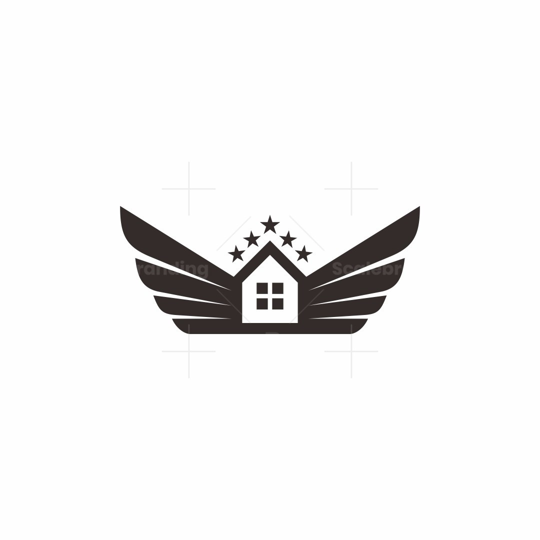 Home Winged Logo | Scalebranding