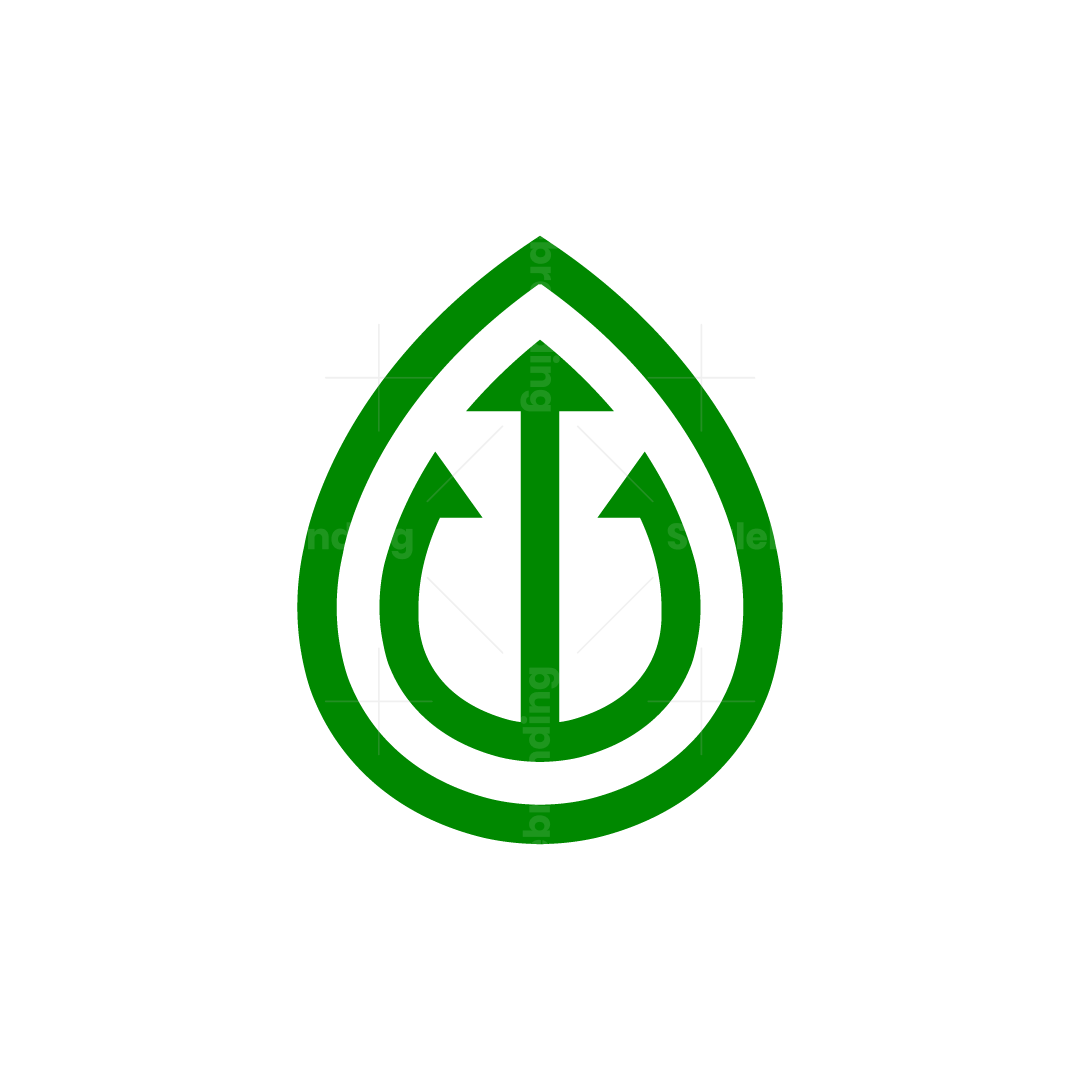 Green Triangle For Safety Logo