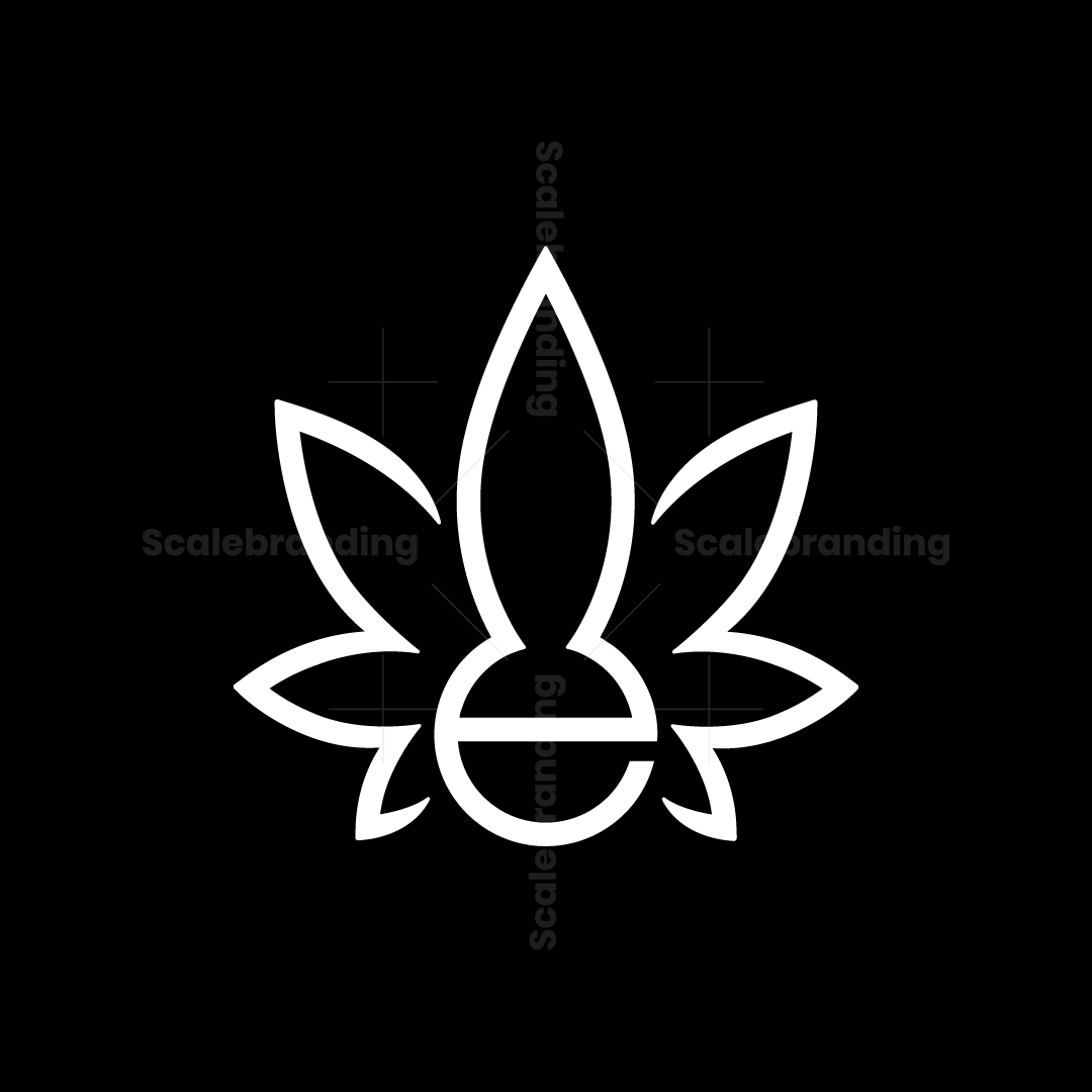 Letter W Cannabis Logo With A Minimalist Look | Scalebranding