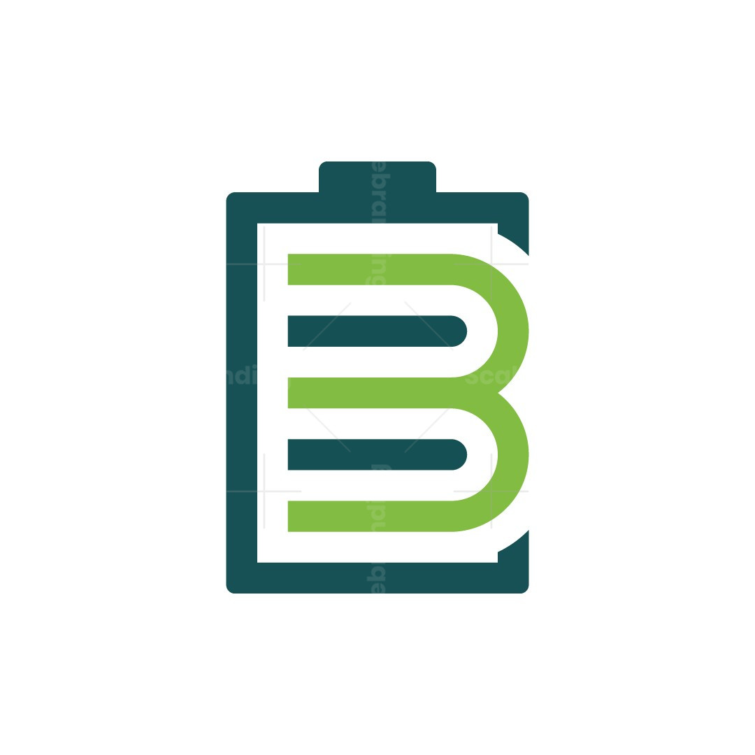 Letter B Battery Logo | Scalebranding