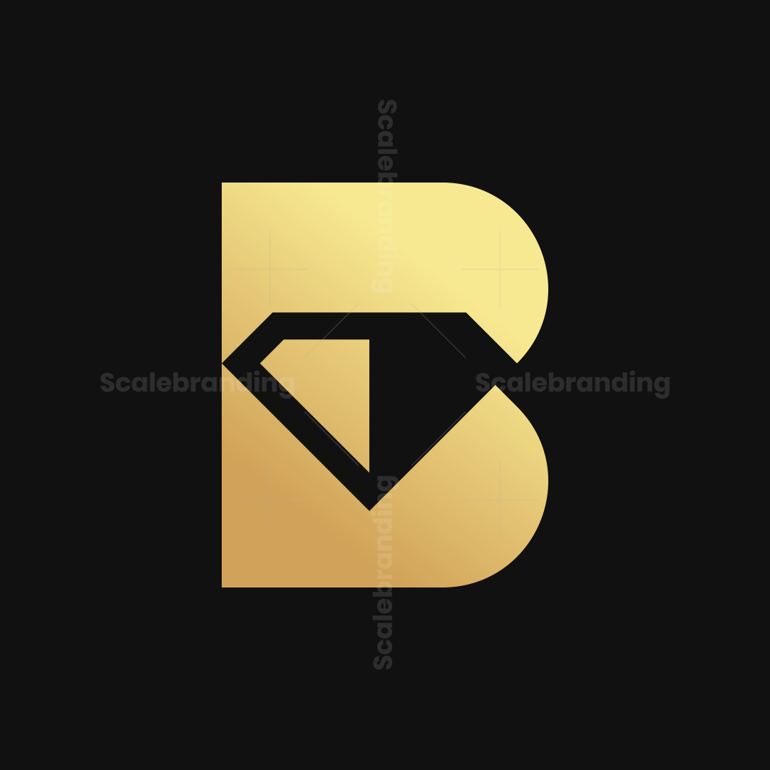 Letter B Diamond Logo | Scalebranding