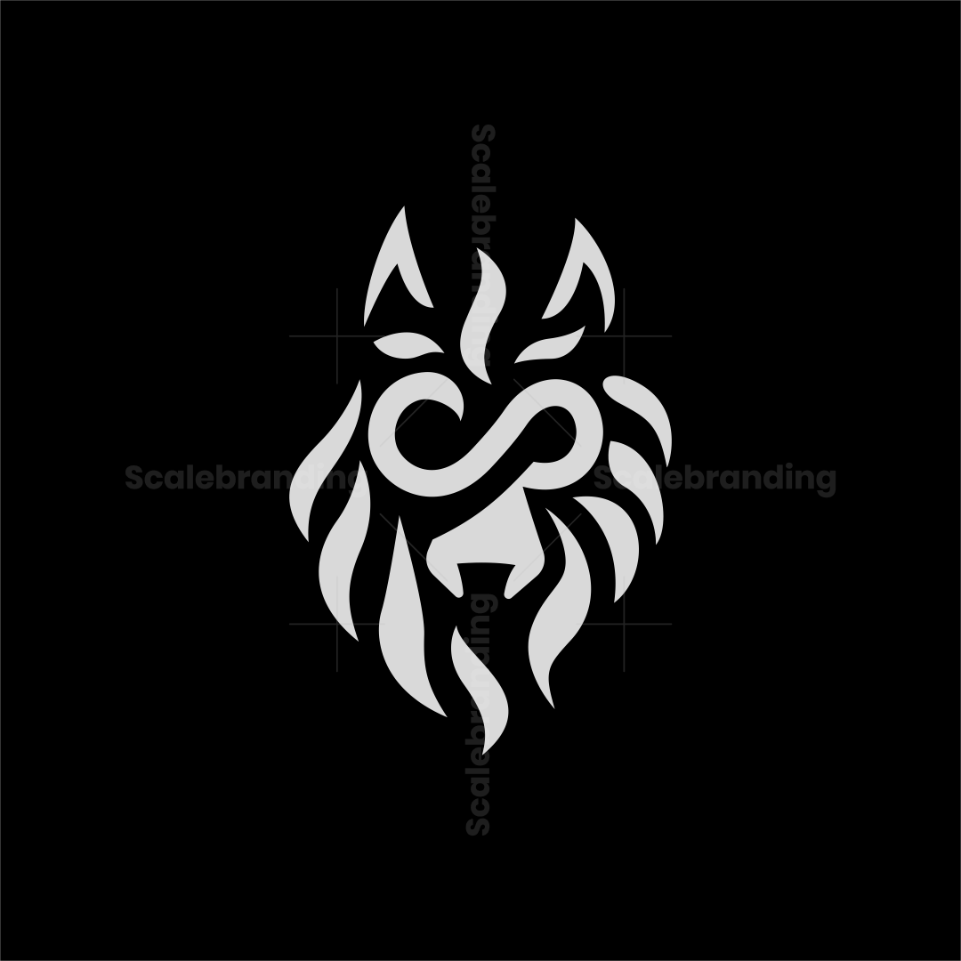 Infinity Eye Wolf Head Logo | Scalebranding