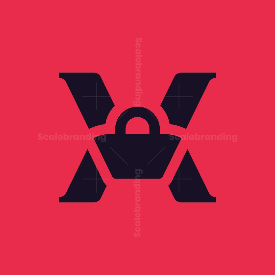 Letter X Bag Logo | Scalebranding