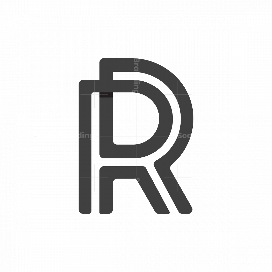 Minimalist Monogram PR Logo | Scalebranding