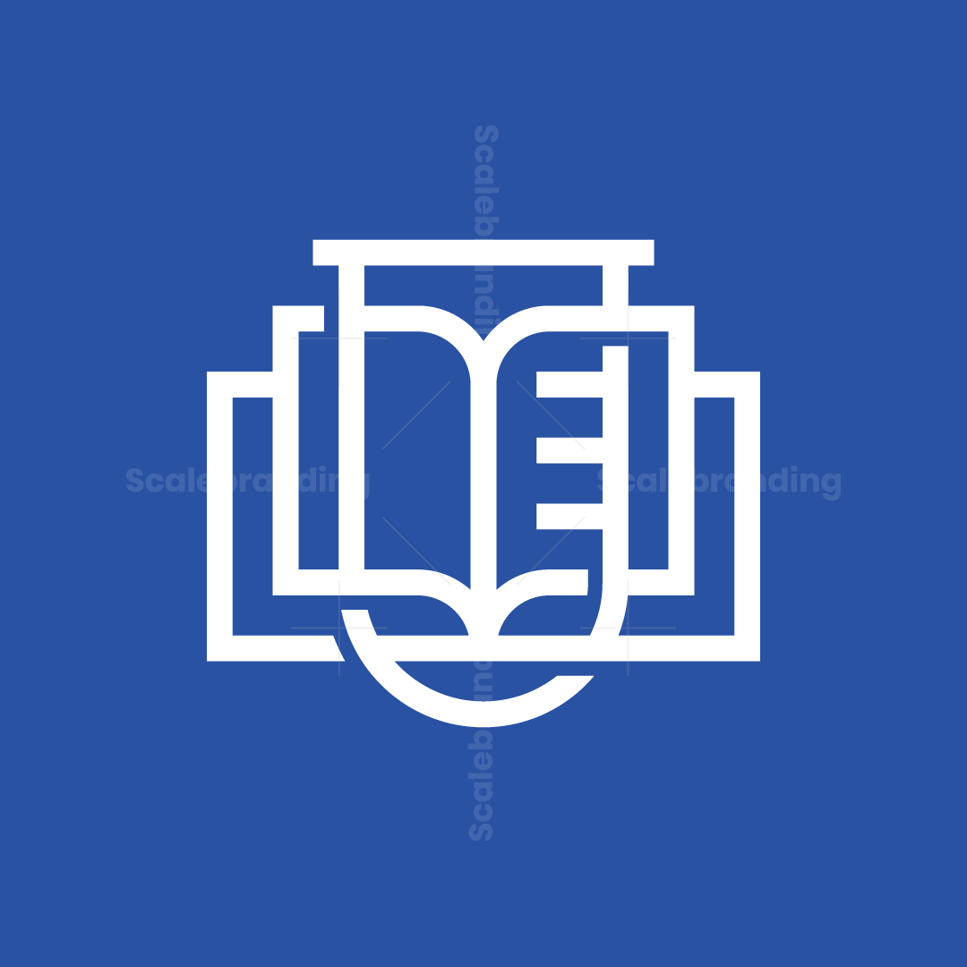 Book Lab Blue Bottle Logo | Scalebranding