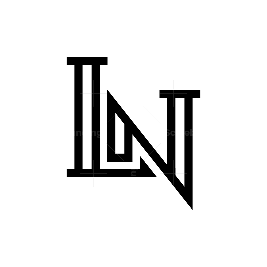 Luxury Letter LN Monogram Logo | Scalebranding