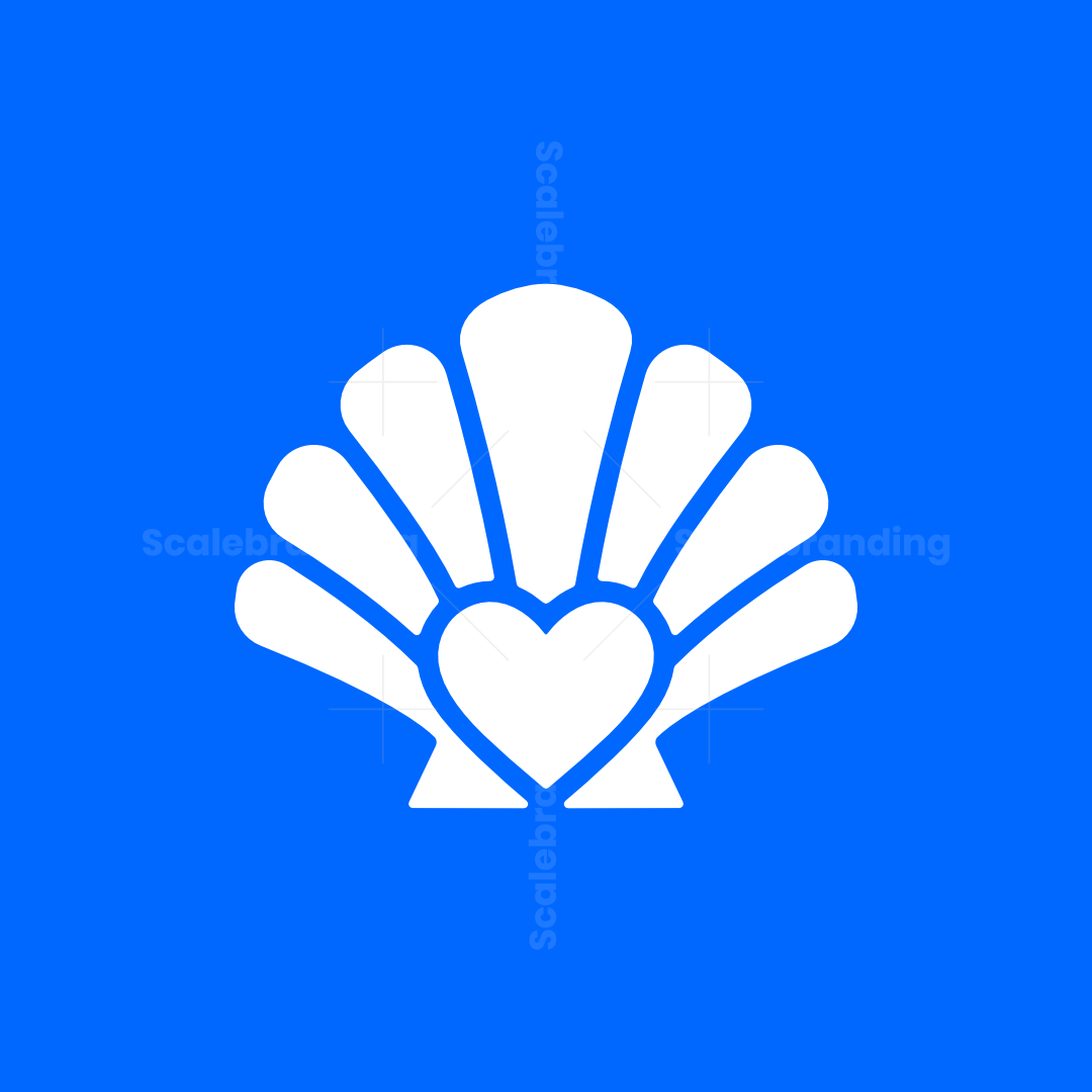 Modern elegant shell love logo | Scalebranding