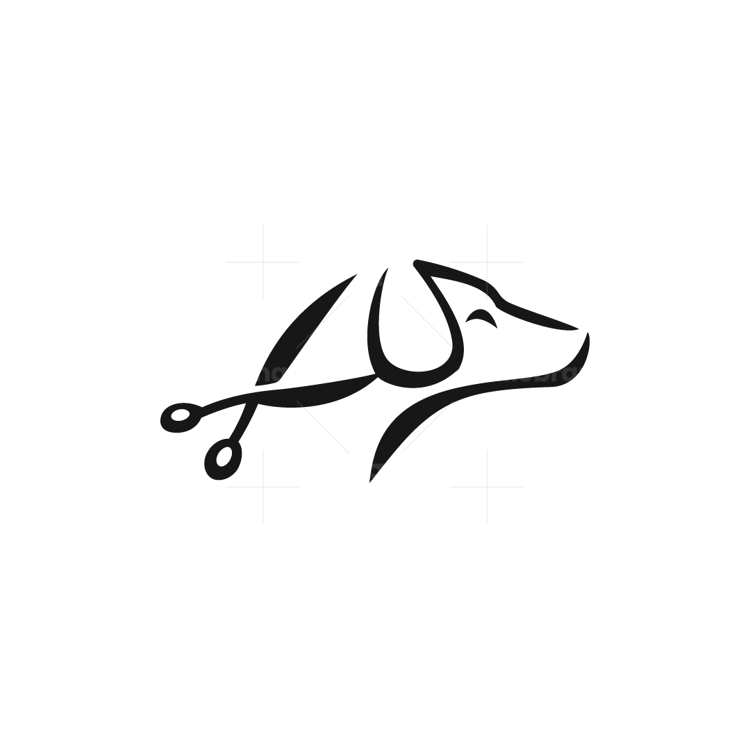 Scissors Dog Grooming Logo | Scalebranding