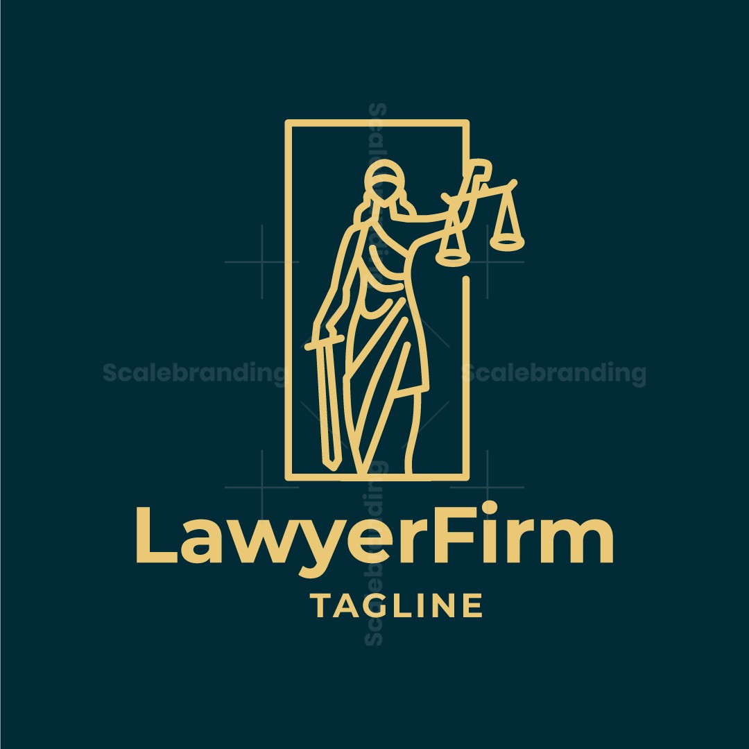 Lawyer Firm Lady Justice Logo | Scalebranding