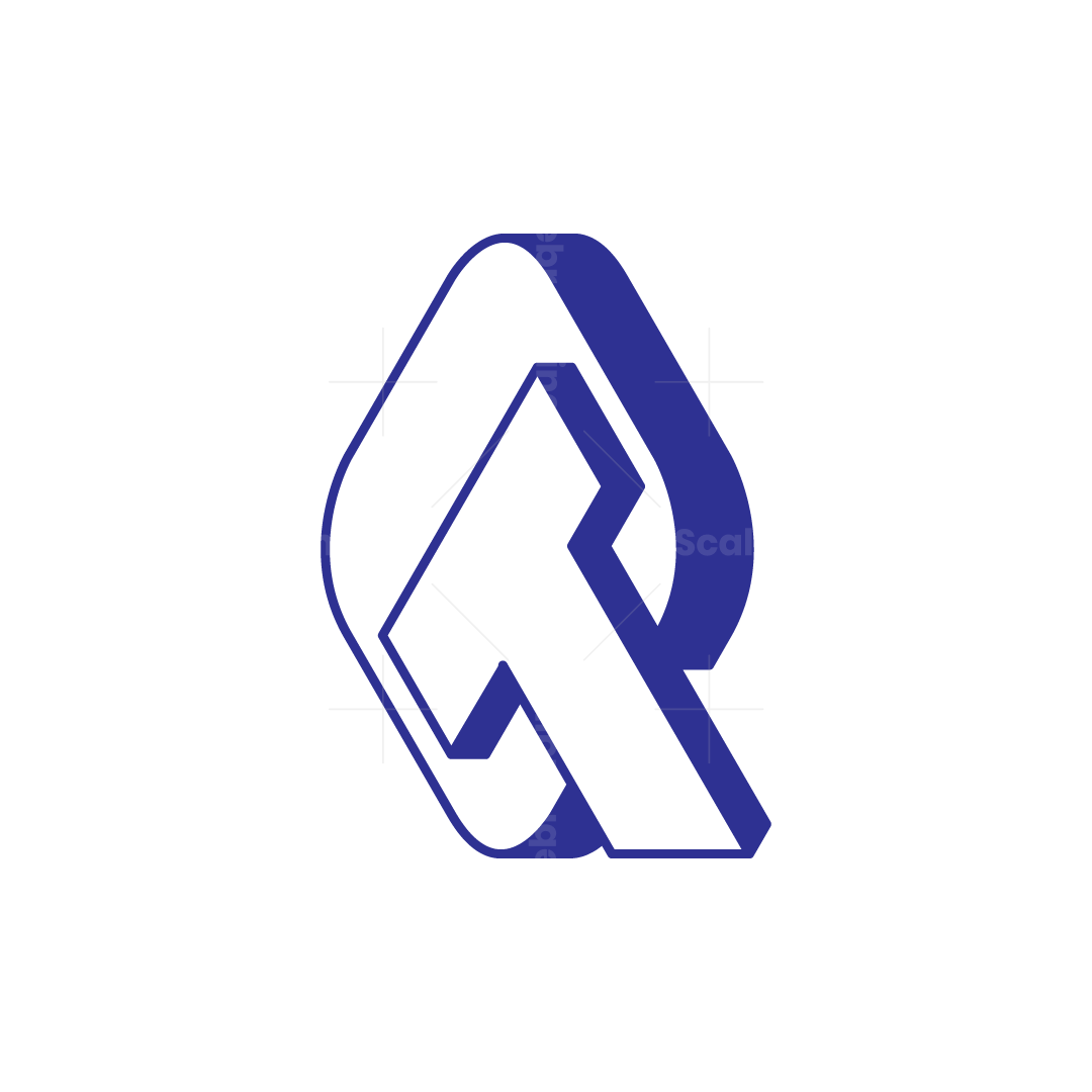 Modern CT or Q letter logo | Scalebranding